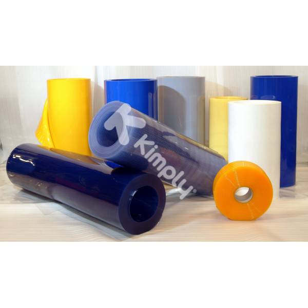 Lanières transparentes de couleurs - PVC - Kimply