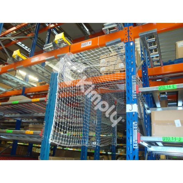 Filet anti-chute rack de stockage, filet sécurité et protection rack de ...